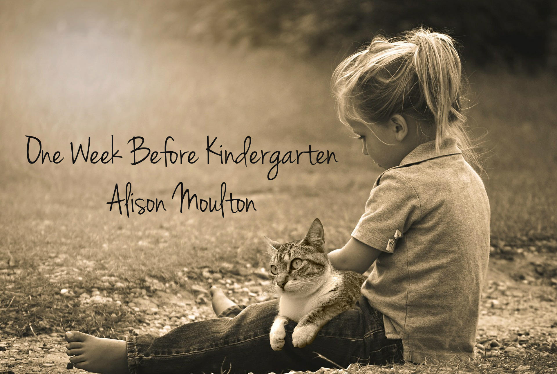 One Week Before Kindergarten